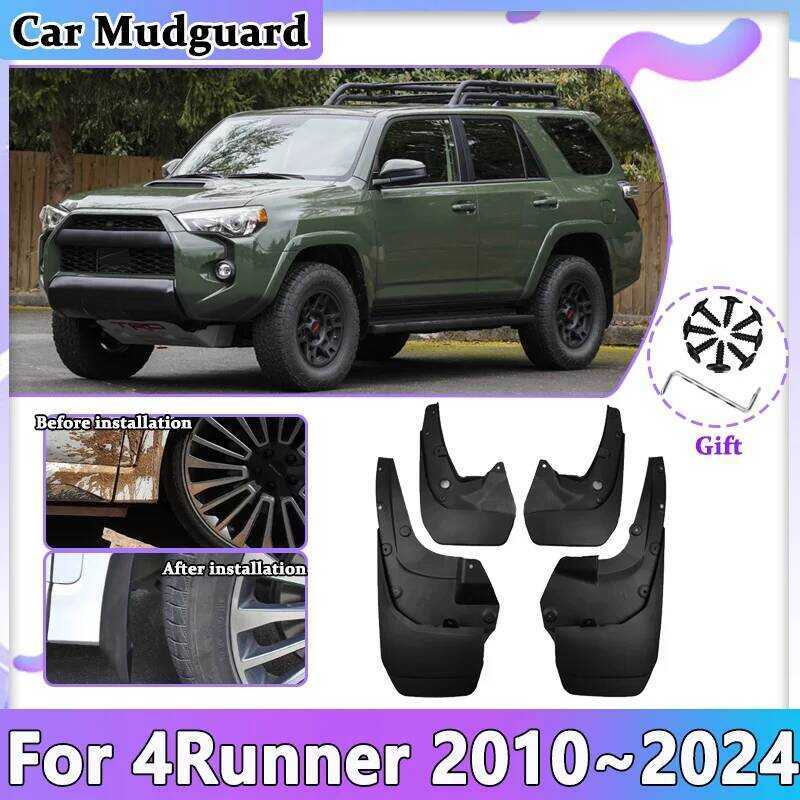 A Car 2 Front Rear Wheel Mud Flap For Toyota 4Runner N280 2010~2021 ...