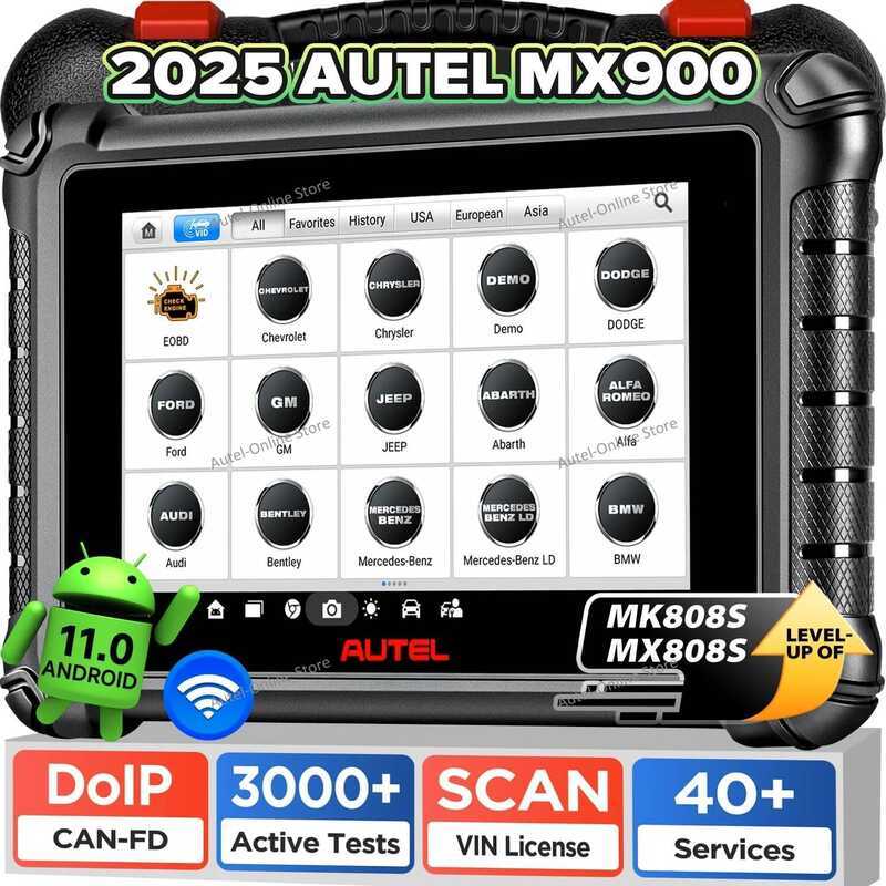 Autel Maxicheck Mx900 Car Diagnostic Tool CAN FD Doip 8 Inch ...