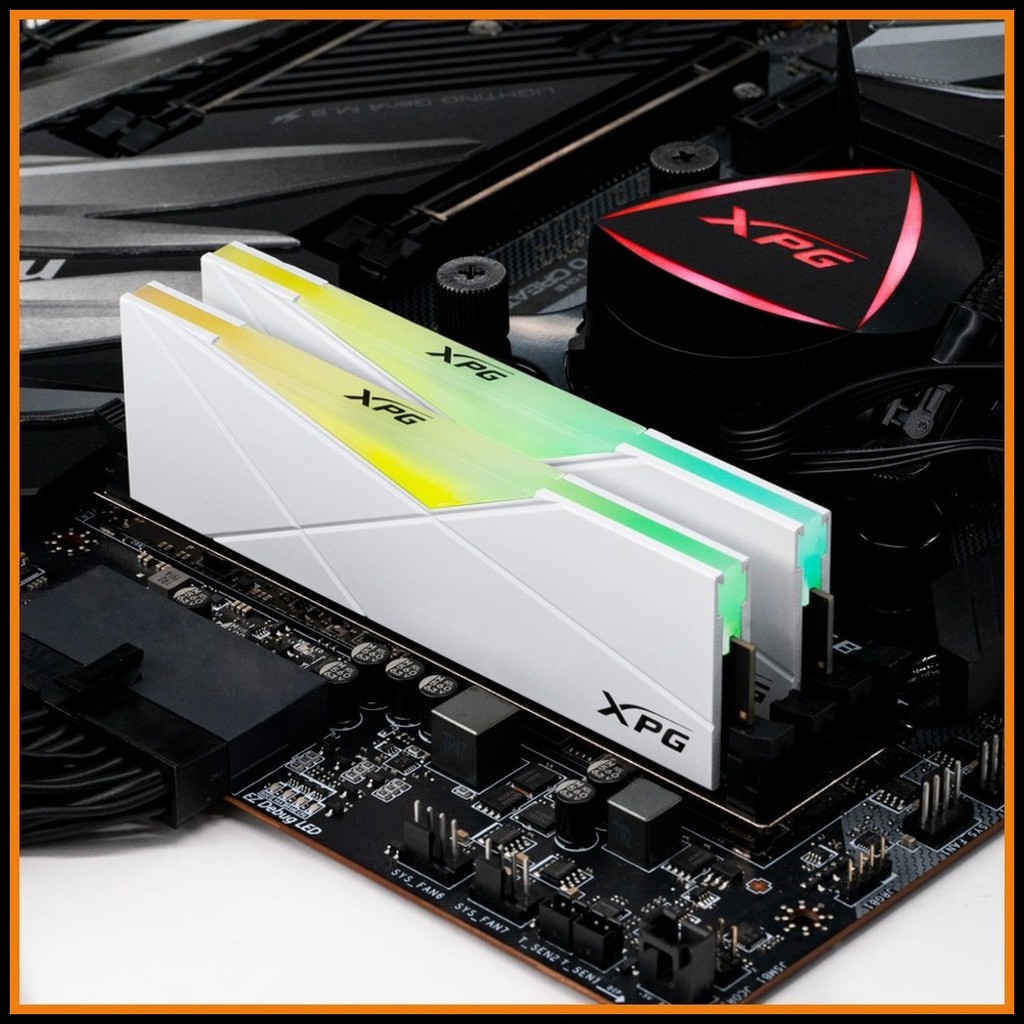 ADATA XPG SPECTRIX D50 RGB DDR4 3200 MHz 8GB Desktop RAM - WHITE ...
