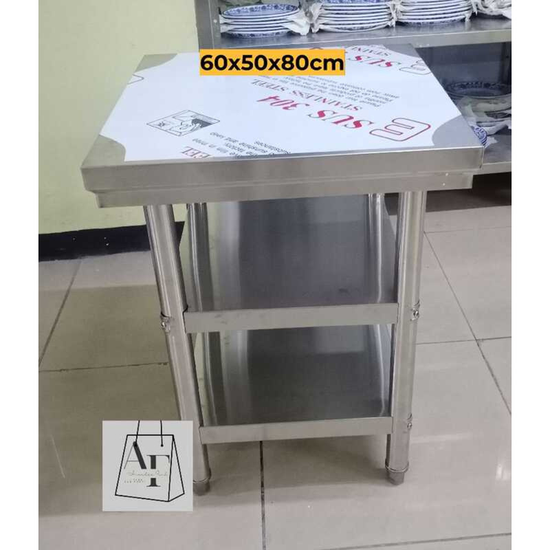 Preparation Working Table Stainless Steel 304 Small Size A2d | Shopee ...