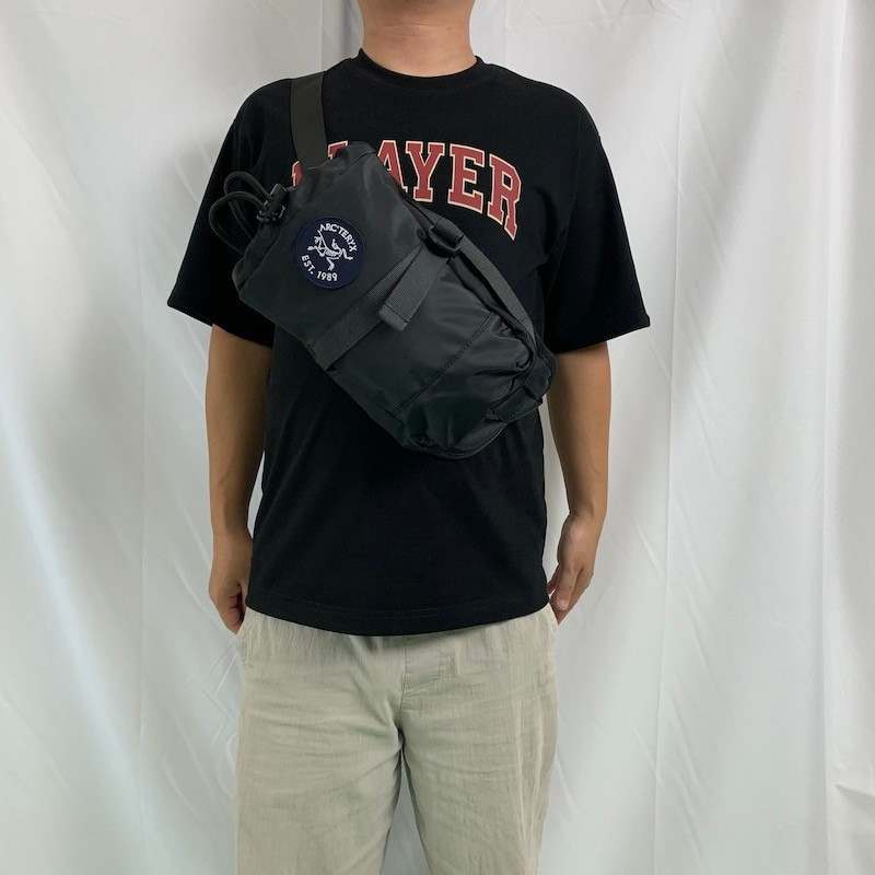 Cycling Cross-body Shoulder Chest Bag Multi-compartment Storage ...