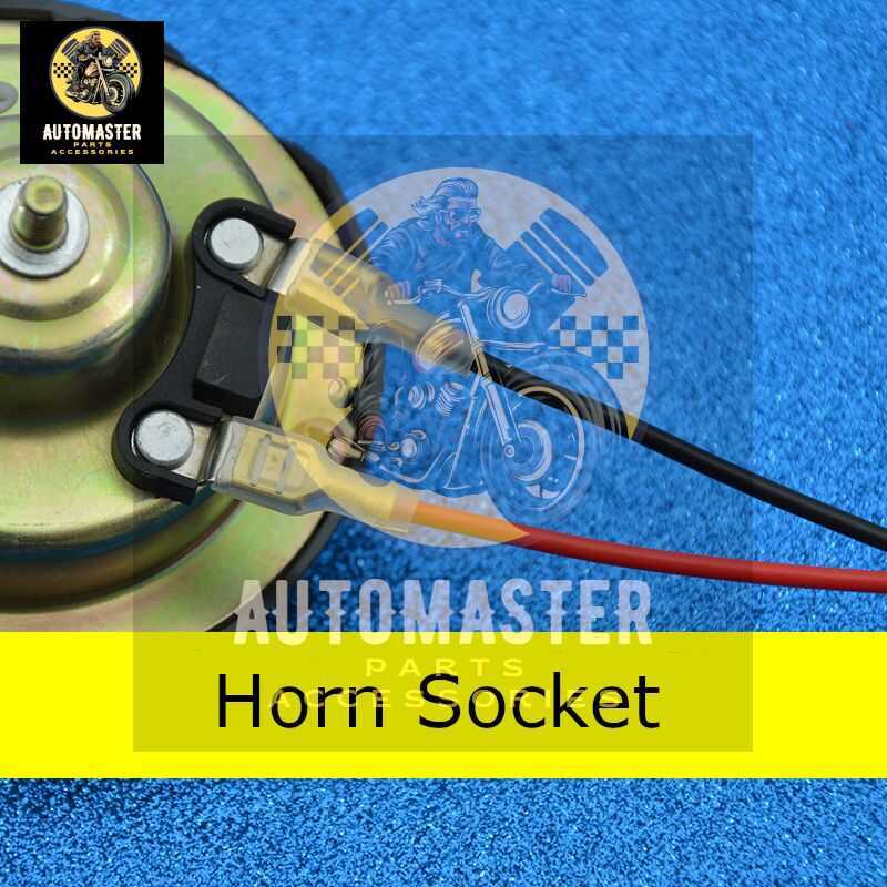 AUTOMASTER Motorcycle Horn Socket Terminal Wire Universal 367 fe ...