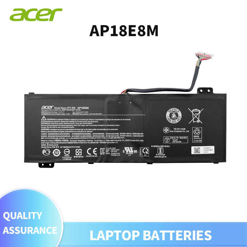 Original Ap18e8m Laptop Battery For Acer Nitro 5 An515-54 An515-55 ...