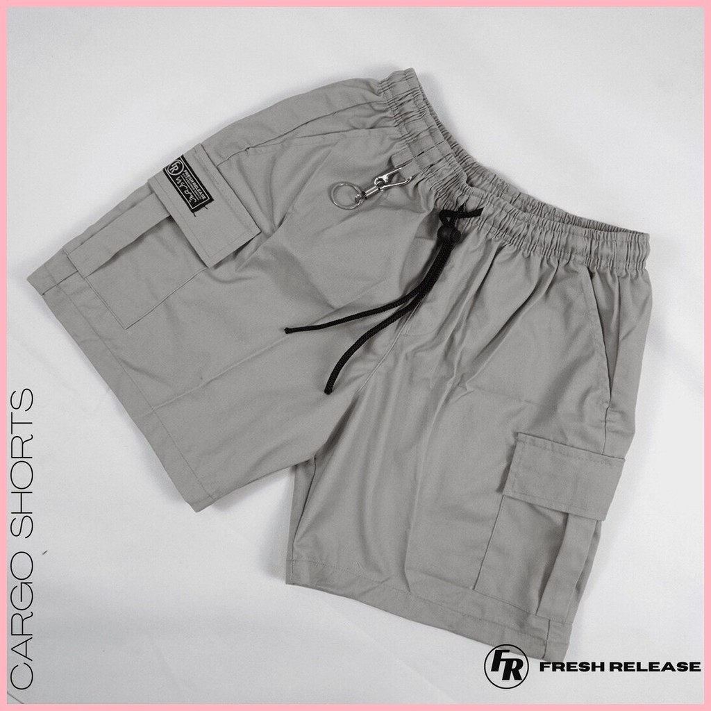 Fresh Release Cargo Shorts for Men Black Shorts | Shopee Philippines