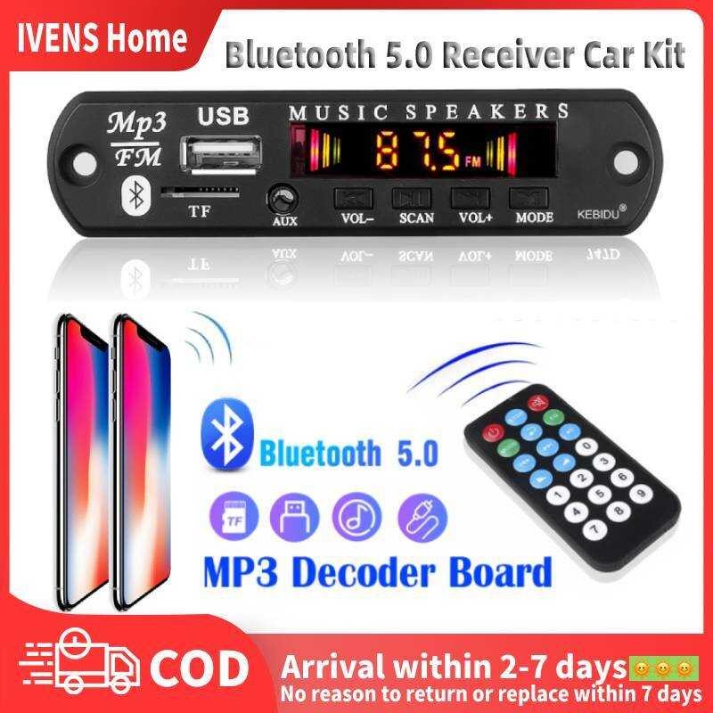 Mp3 12V Player Decoder Board Wireless Mp3 Player Amplifier Bluetooth 5. ...