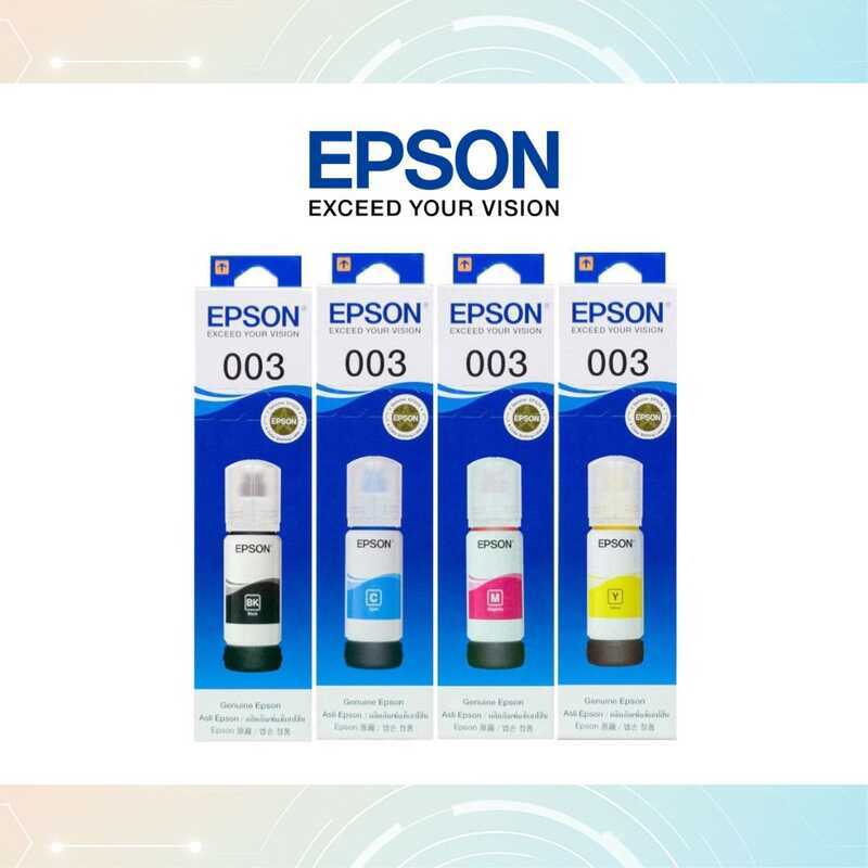 uine 003 Ink Set For Epson L1110, L3100, L3101, L3110, L3150, L3156 ...