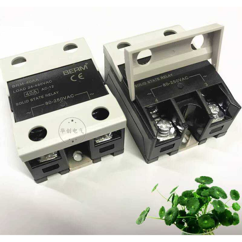 Bellmei BEM Solid State Relay BRM-40AA Control AC Single Phase Module ...