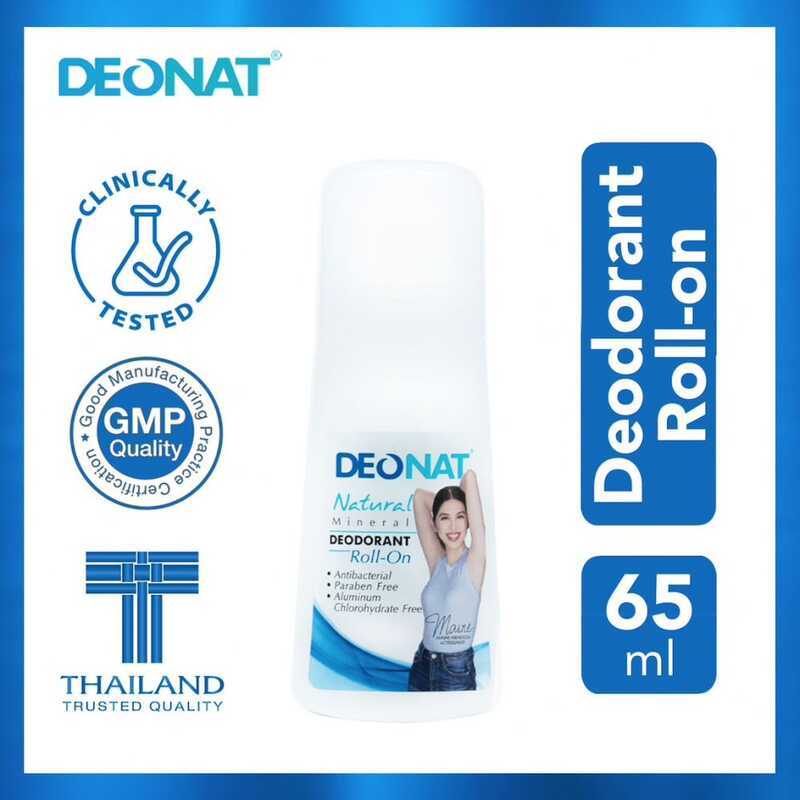 Deonat Natural Mineral Deodorant Roll-On 65Ml 3D5 | Shopee Philippines