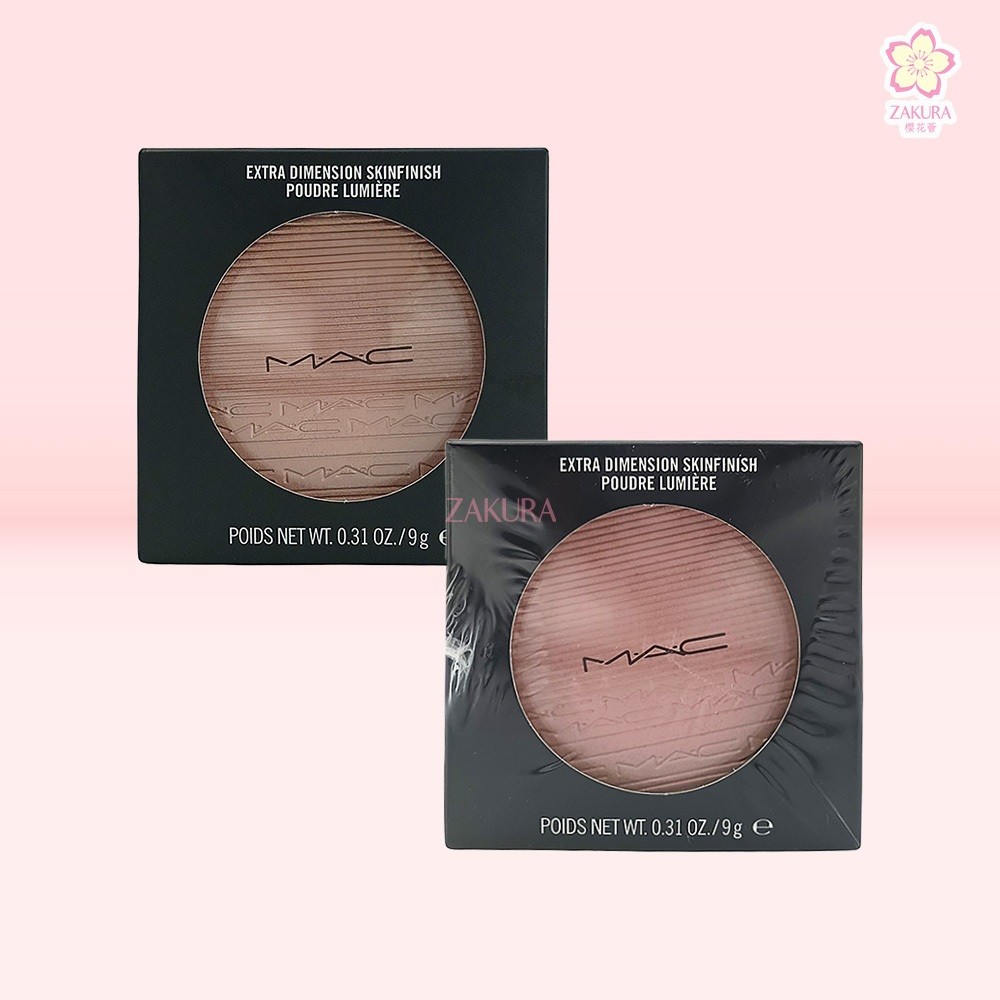 MAC Extra Dimension Skinfinish - Show Gold/Beaming Blush 10g | Shopee ...