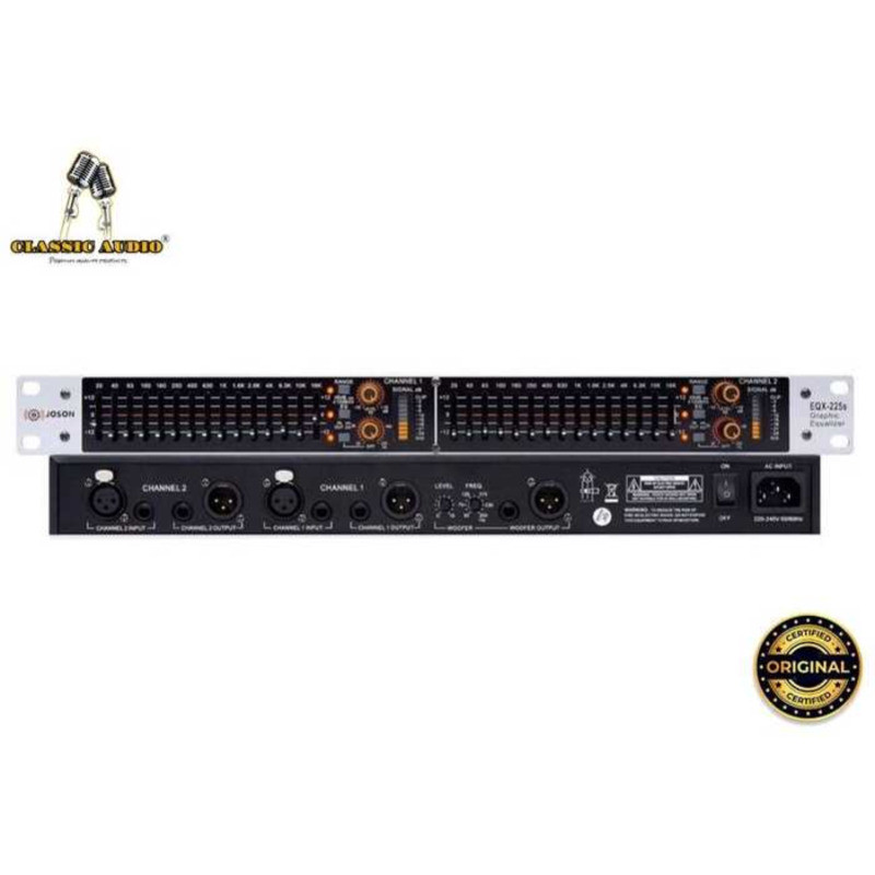 Joson EQX 225S Professional Audio Equalizer (Original) | Shopee Philippines