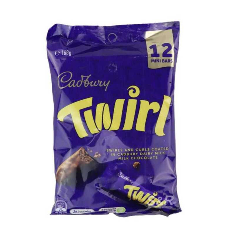Cadbury Twirl Chocolate Share Pack 168G A68 | Shopee Philippines