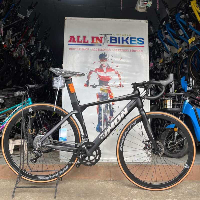 Simon Elite Aero Road Bikes 2X8speed With Freebies F60 | Shopee Philippines