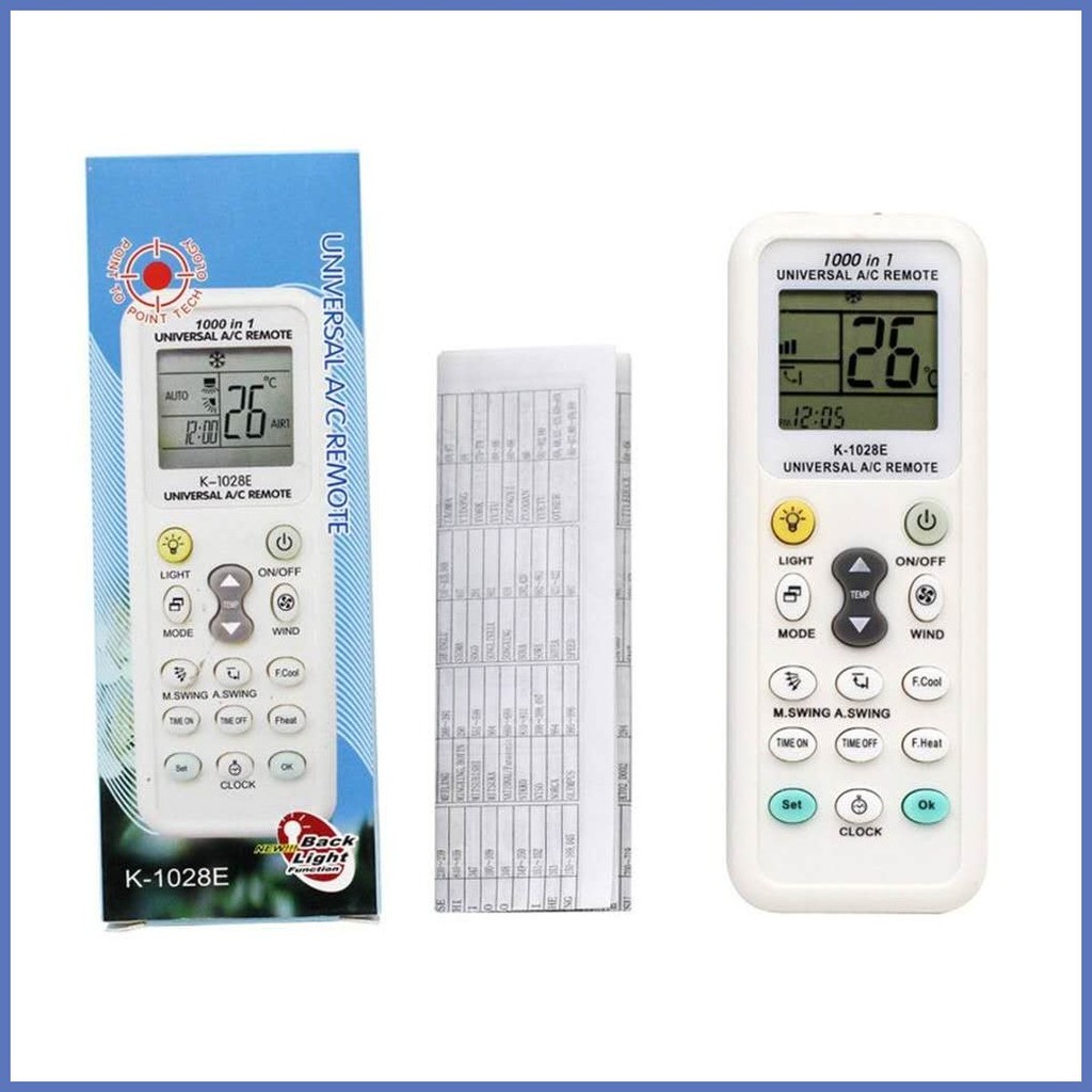 Universal Remote For Kolin Window Split Type Aircon Remote (Replacement ...
