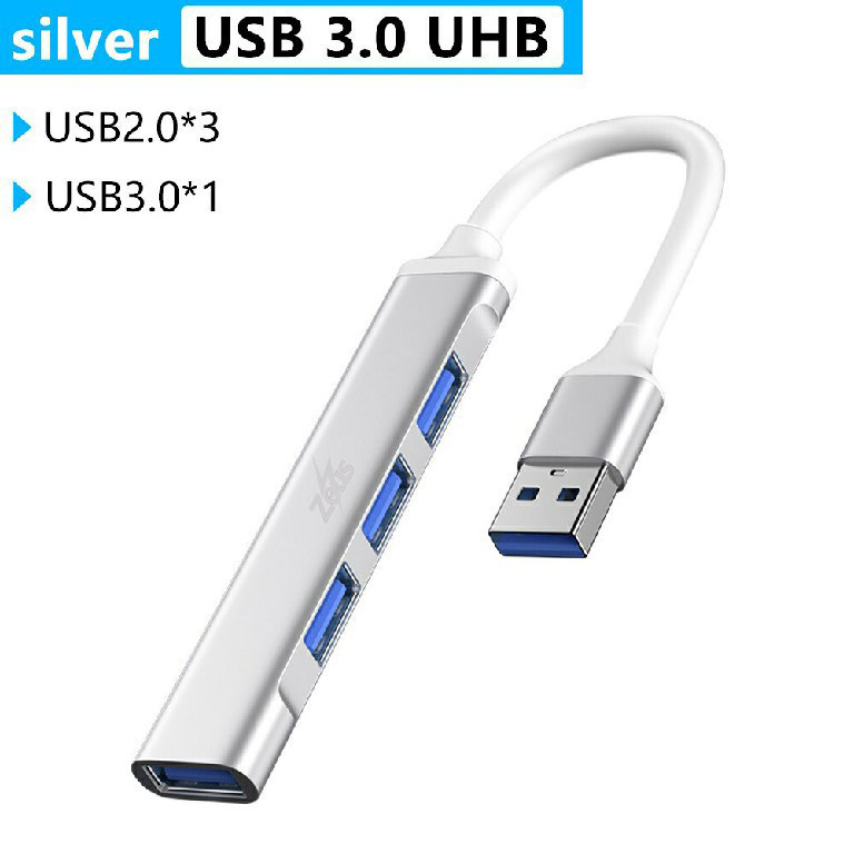 INPHIC X Zeus 4-Port USB 3.0 Hub, Ultra-Slim Data USB Hub Type C USB ...