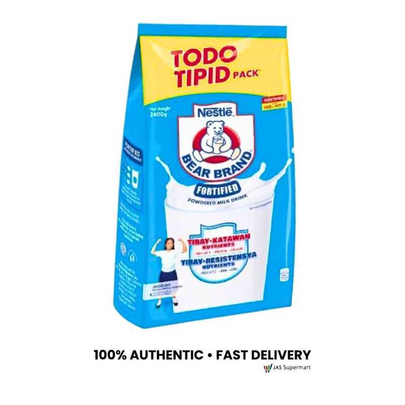 Bear Brand Fortified Powdered Milk Drink 2.4Kg – Todo Tipid Pack, With ...