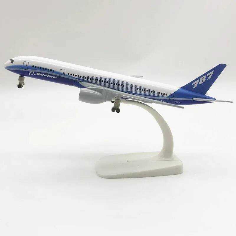 20Cm Aircraft B787 Prototype With Landing Gear B787 Alloy Plane Model ...