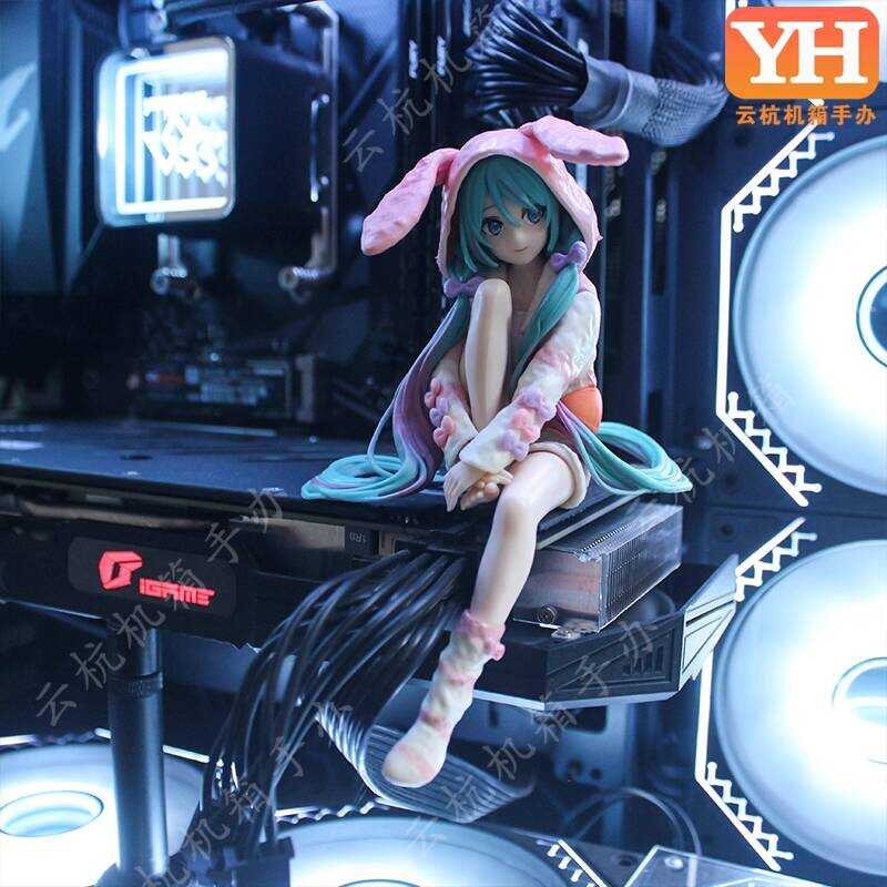 Anime D New Hatsune Miku Scene Rabbit Ears Hat Hatsune Figure Ocean ...