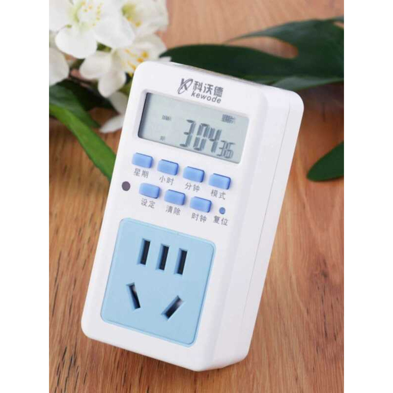 ☑☑ Coward Electronic Timer Programmable Power Switch Socket Converter ...