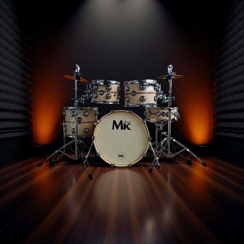 PRO DRUM SET Birch 20Inch Bass Drum Series SHELL PACK Pearl White Wi ...
