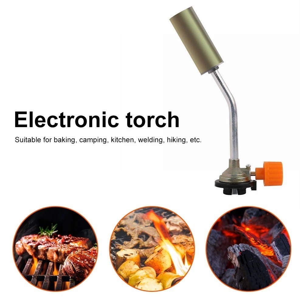 1/3Pcs Butane Torch Head Adjustable Flame Torch Gun Butane Gas Gun Head ...