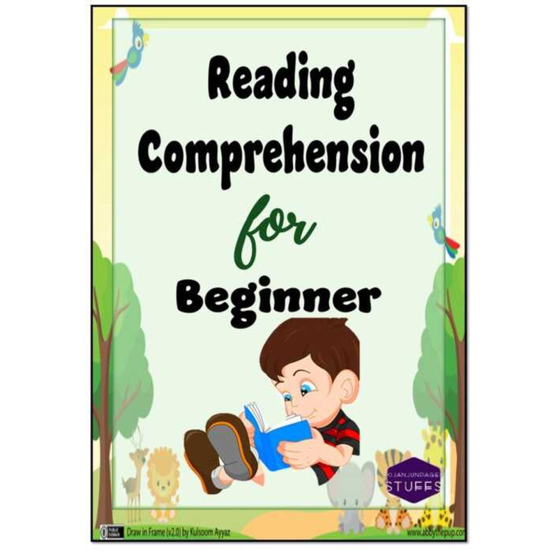 READING COMPREHENSION For Beginners A4 SIZE 25 PAGES Bookbind | Shopee ...