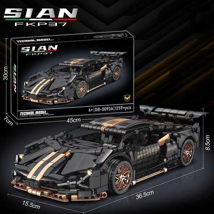 NEVIS Compatible With Lego Lamborghini Building Blocks Racing Car ...