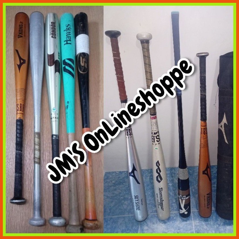 Baseball Bat & Softball Bat / Metal / Alloy / Wood / Composite (Japan Surplus) | Shopee Philippines