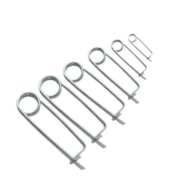 2/Box of 10 Snap Rectangular Lock Insurance Safety Spring Pins | Shopee ...