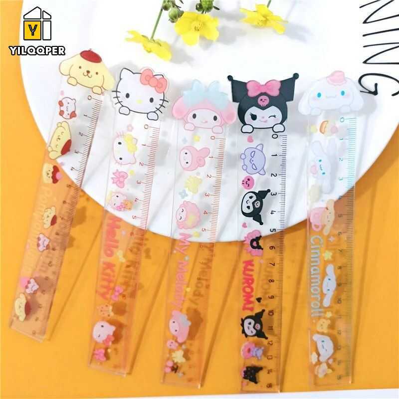 YILQQPER Sanrio Cartoon Hello Kitty Melody Kuromi Kawaii Bookmark ...