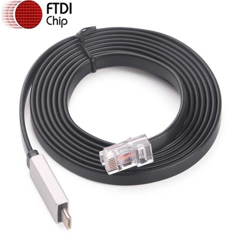 FTDI 2 C USB Type-C To Rj45 Rollover Cisco Console Cable Rs232 Serial ...
