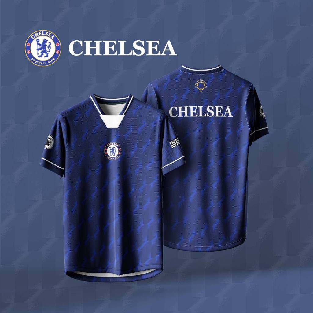 [Free Custom Name & Number] CHELSEA BIRU V2 JERSEY SUBLIMATION | Shopee ...