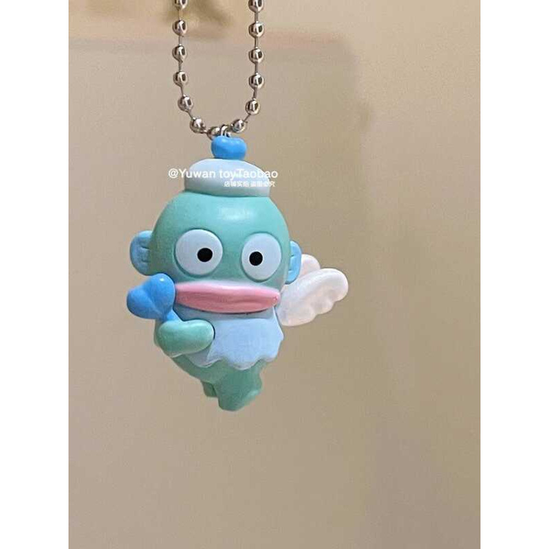 Japanese Sanrio Angel Shape Pendant Kitty Cat Fish Monster Half Fish ...