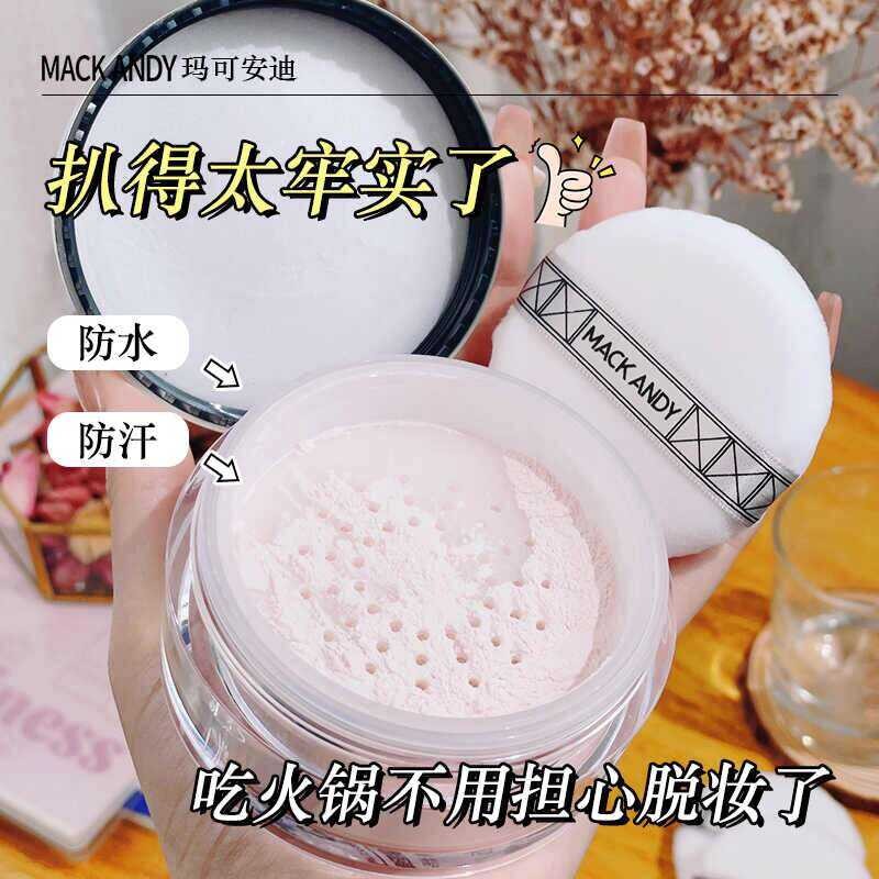 3 Mark Andy Setting Powder Pink with Fine Shimmering Glitter Loose ...