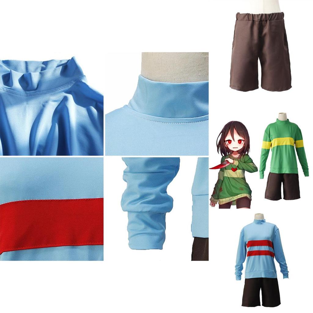 Undertale Frisk Premium Chara Cosplay Outfit With Exquisite Durability ...