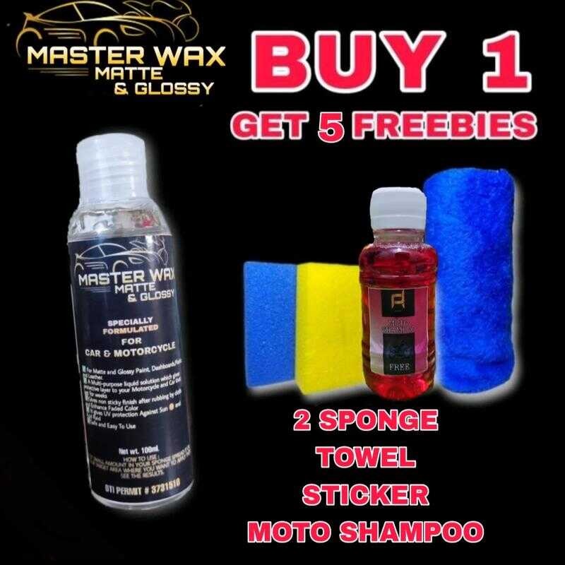 Master Wax Matte And Glossy With Shampoo 3 | Shopee Philippines