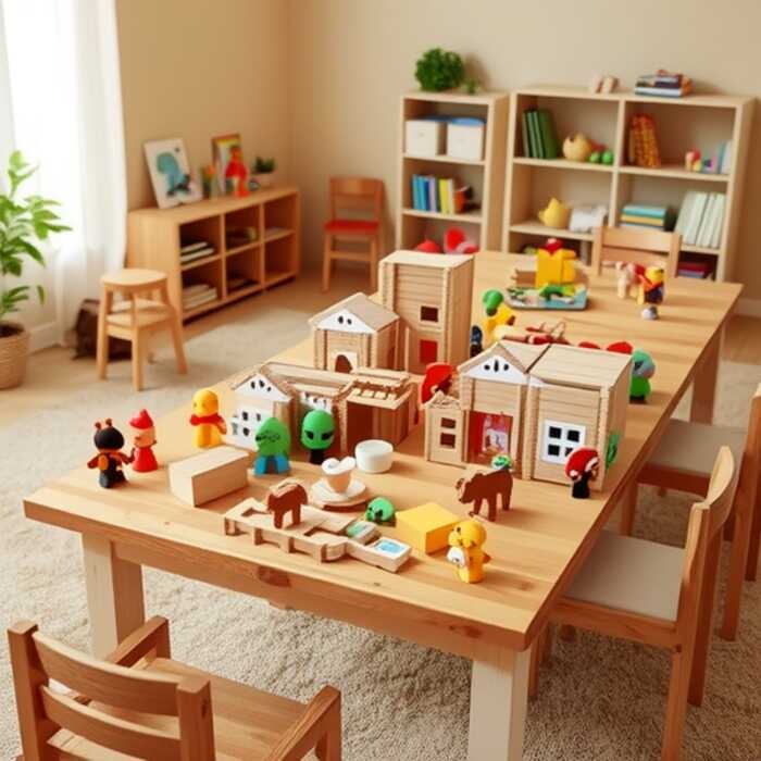 Luban Mortise and Tenon Building Blocks Little Architect House Small ...