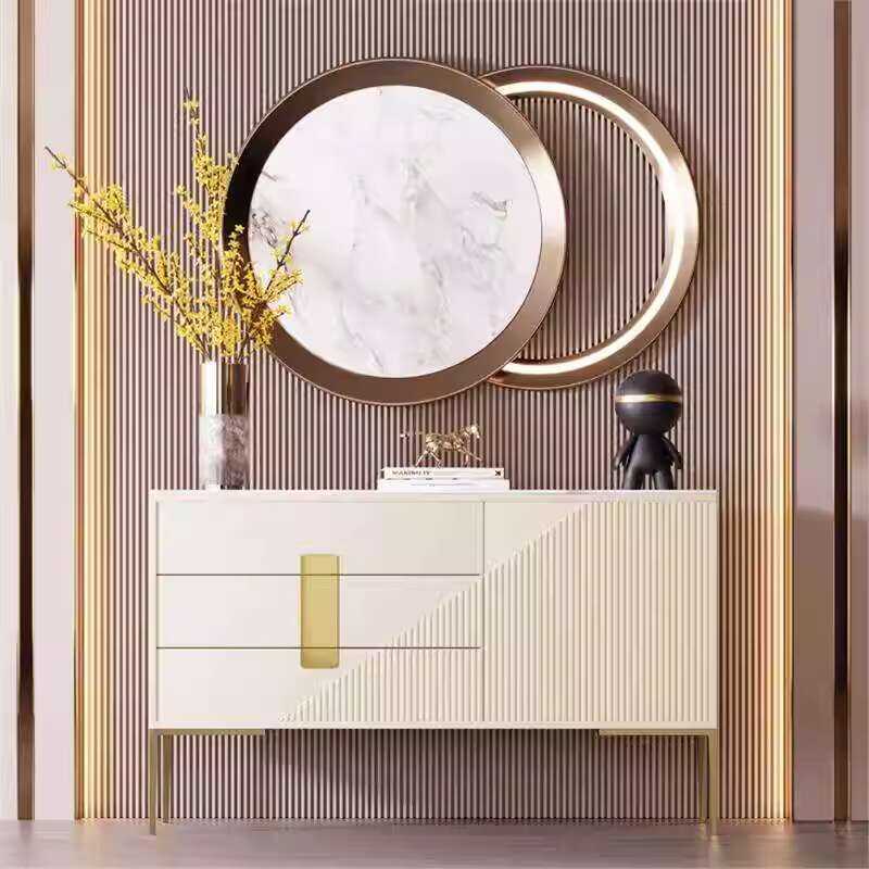 Hong Kong Style Light Luxury Sideboard Modern Minimalist Entryway ...