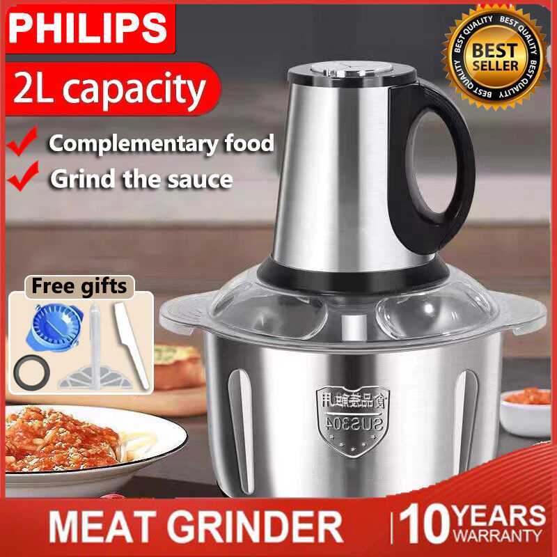 Philips Household Meat Grinder Protable Multifuctional Mincer Food ...