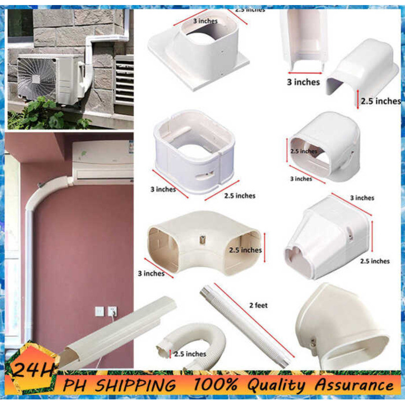 3X2.5Inches - Pvc Molding Wall Hole 1Hp -3Hp Cladding For Aircon A84 ...