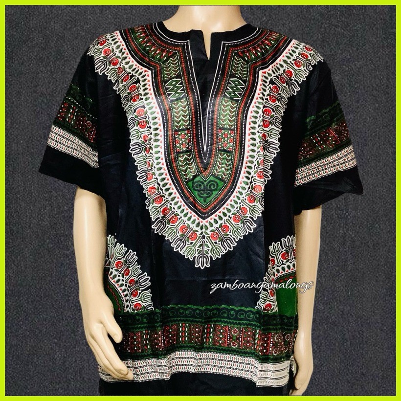 Dashiki African Batik Boho Tribal Shirt Halumna Brand Super Jumbo Size ...