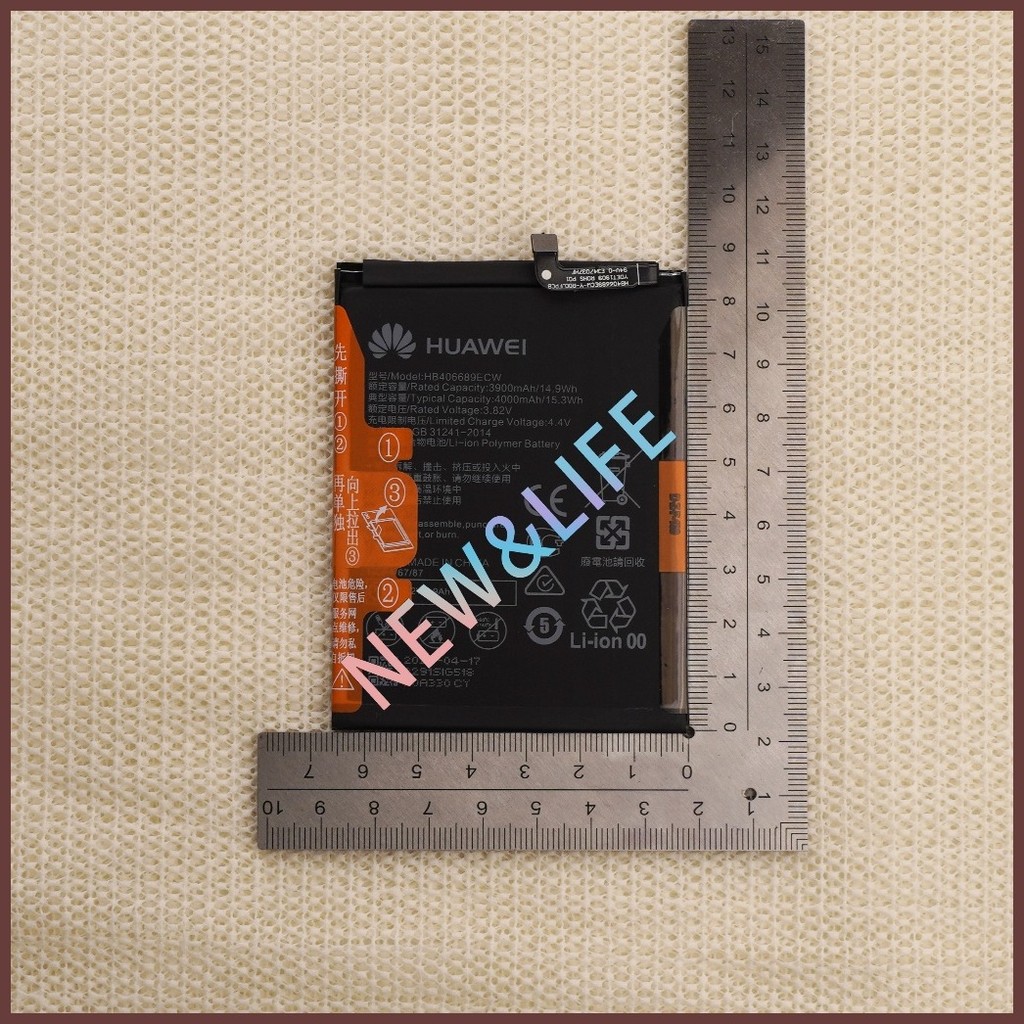 HB406689ECW 4000mAh Battery For Y9 2019 Y9 2018 Phone Batteries + Tools ...