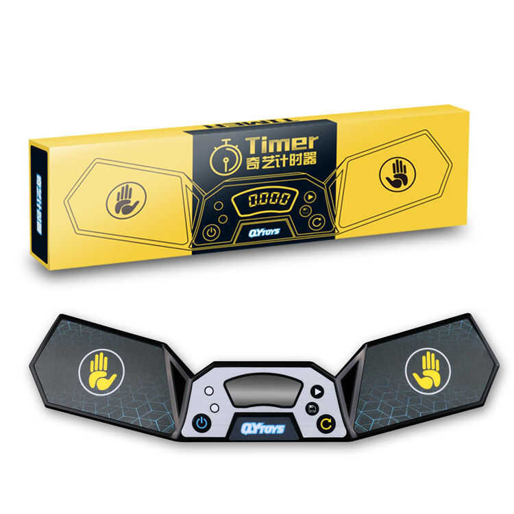 Qiyi Timer Rubik's Cube Professional LED Children's Educational Toys ...