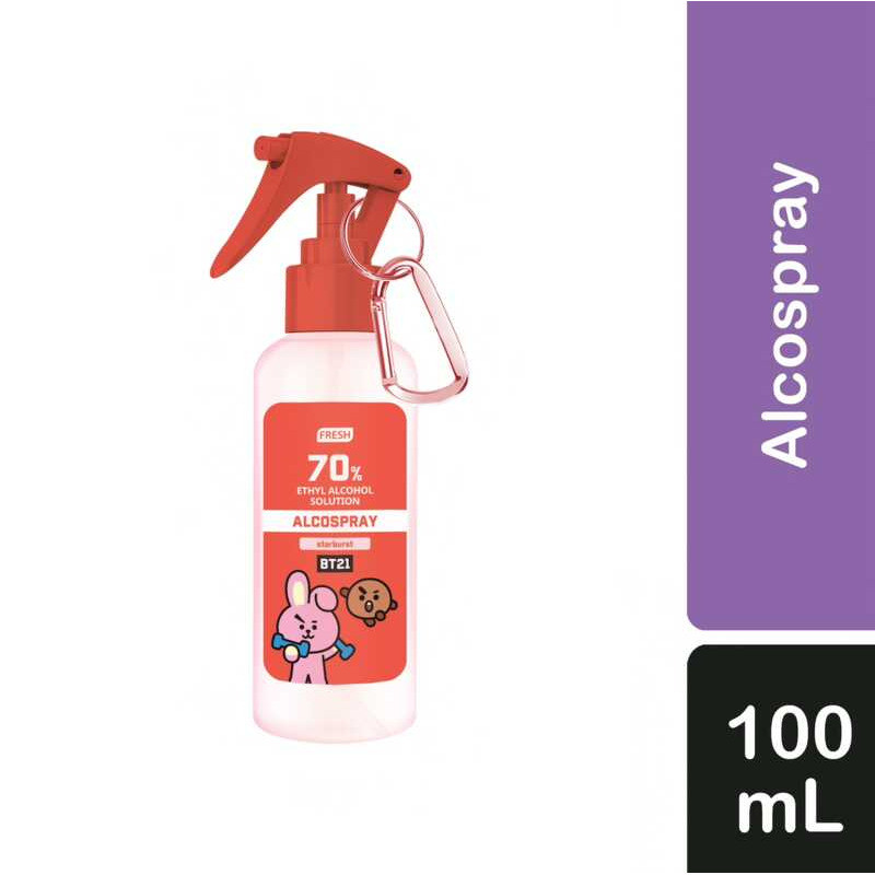 FRESH X Bt21 Starburst Red Alcospray 100Ml 3 | Shopee Philippines