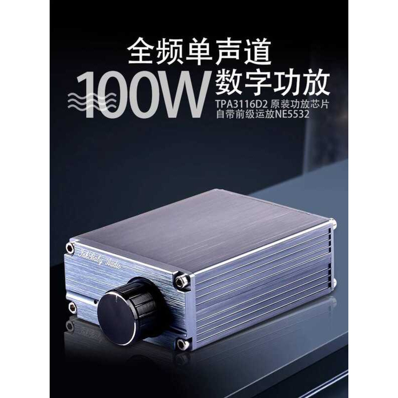 Full Range Mono Amplifier Home HIFI Professional Small Car Audio ...