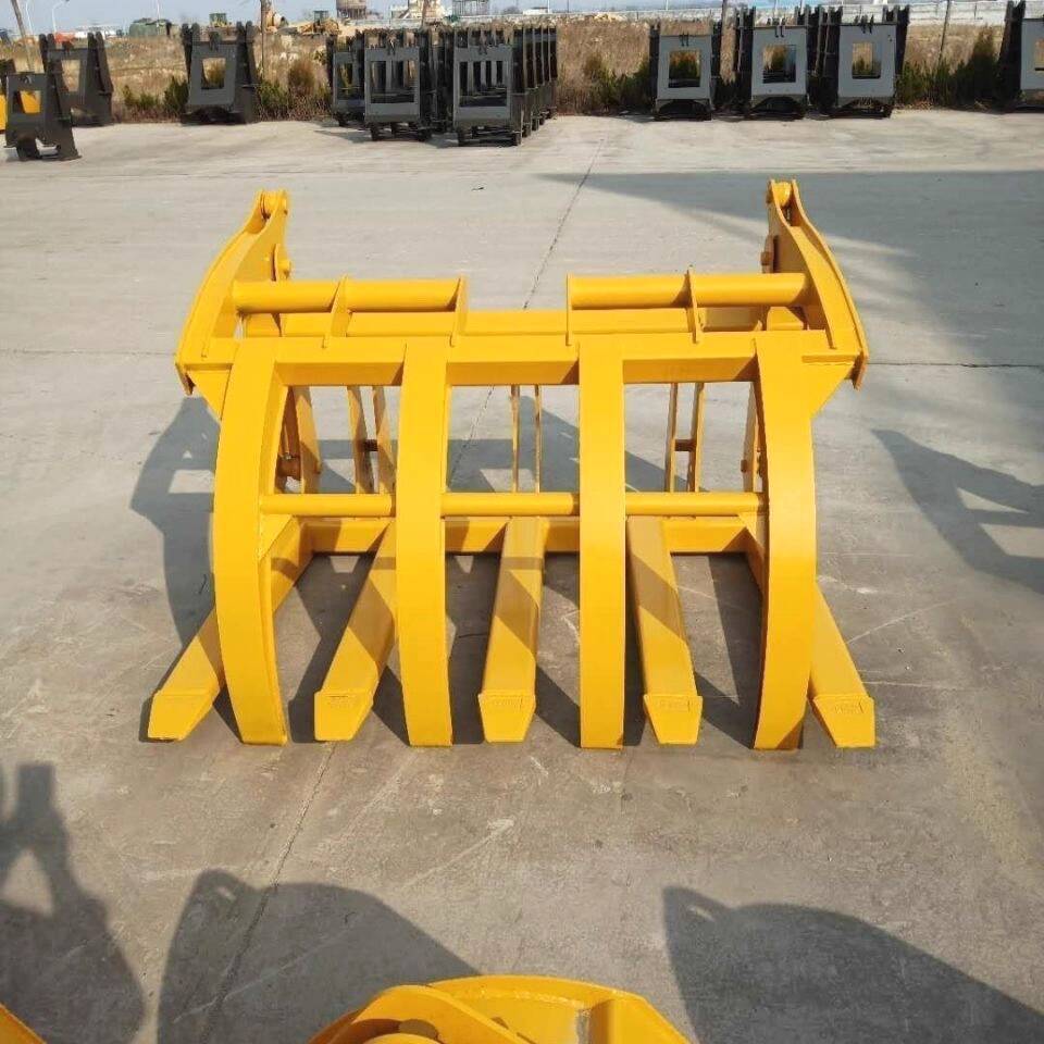 ☑♥ Loader Attachment Wood Grabber Forklift Conversion Wood Grabber ...
