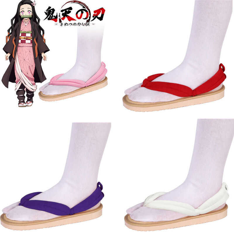 Anime S Demon Slayer Kimetsu No Yaiba Cosplay Shoes Kamado Nezuko ...