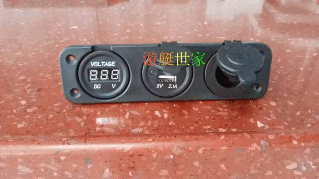 CODCOD Car Modified USB Socket 12V DC Socket Car Cigarette Lighter ...
