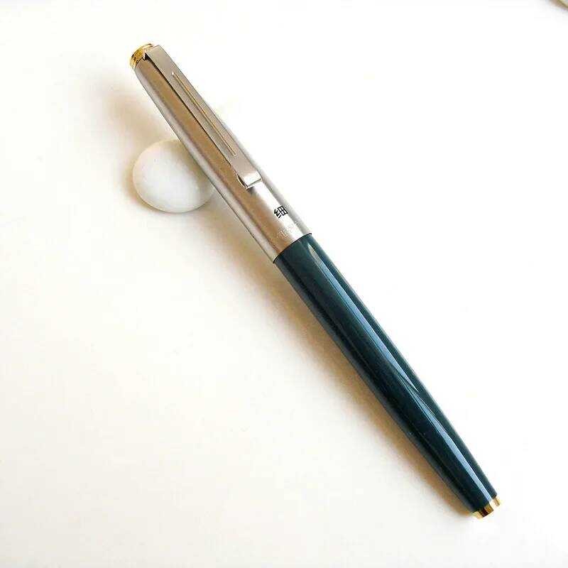 W YONGSHENG 329 Sier Clip Fountain Extra Fine Nib 0.38Mm Iridium Pen ...