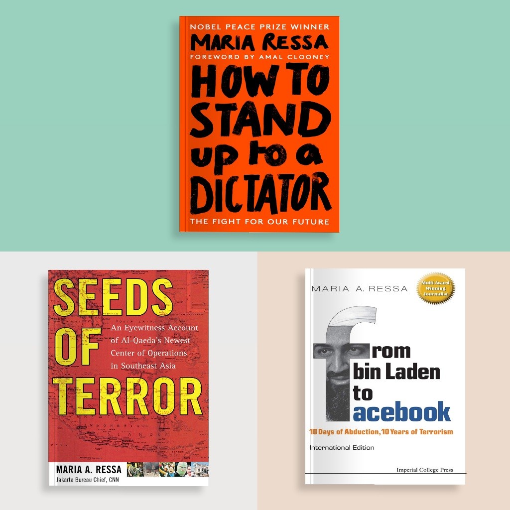 Maria Ressa 3 Books Collection (How To Stand Up To A Dictator, Seeds of ...