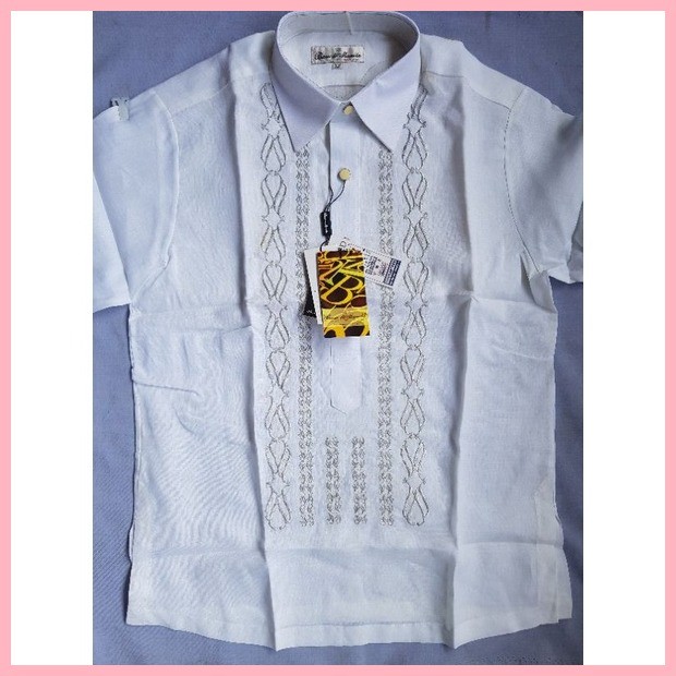 Baro de Manila/Stroll Gusot Mayaman short sleevesRegular Fit | Shopee ...